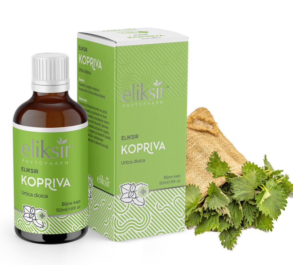 KOPRIVA KAPI ELIKSIR – Herbalno